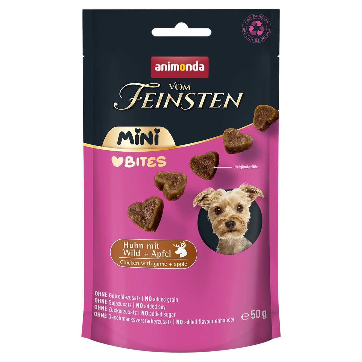 Animonda Love Bites Mini: Huhn, Wild & Apfel | Mein Tierdiscount