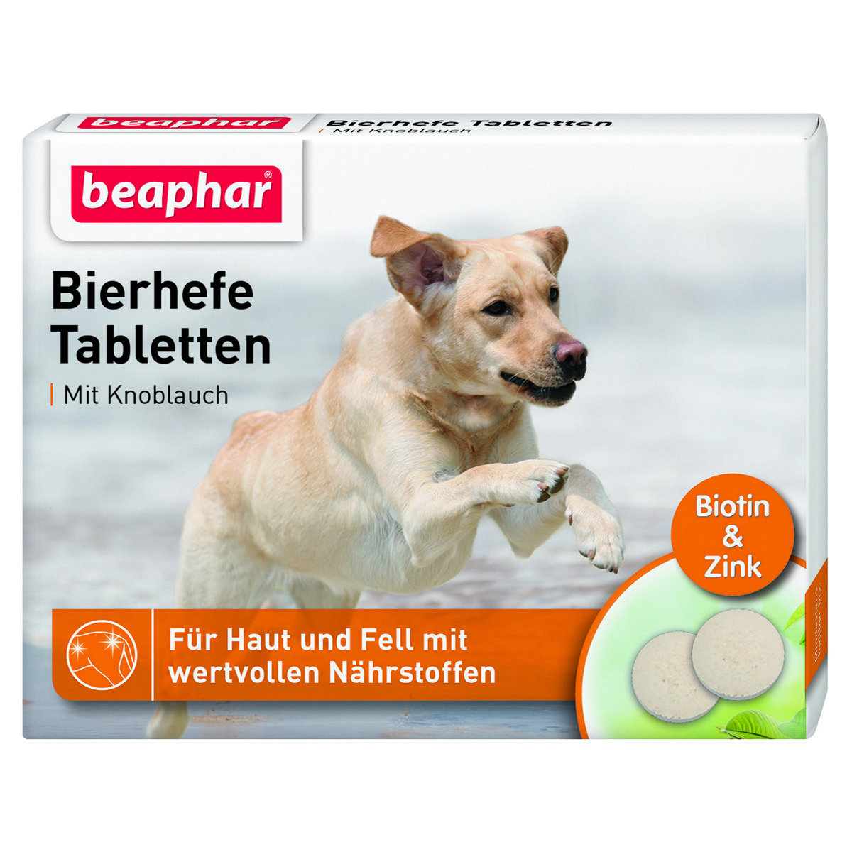 Beaphar Bierhefe Tabletten für Hunde: Fell & Haut | 65g