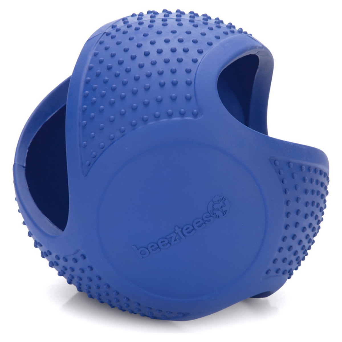 Beeztees Fetch Frisbee-Ball blau: 2in1 Hunde-Spielzeug