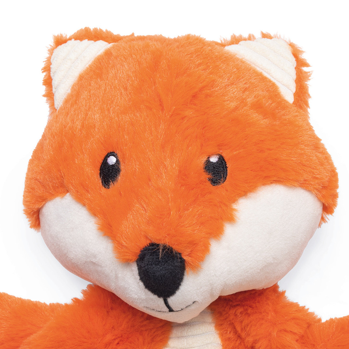 Beeztees Hundespielzeug Fuchs mit Seil aus Plüsch braun