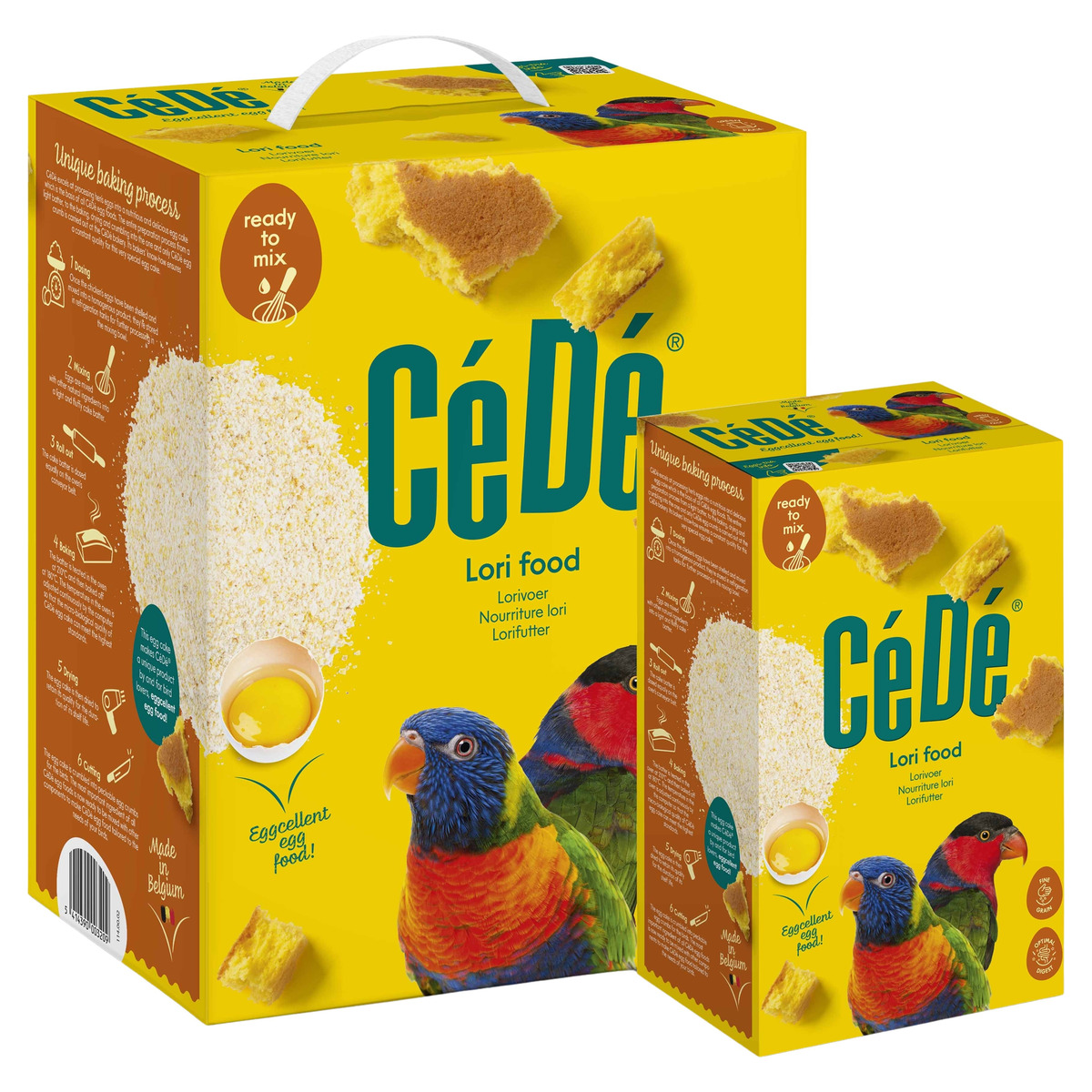 CéDé Lori Futter: Hauptfutter für Loris & Hängesittiche