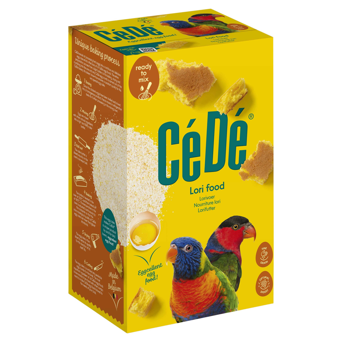 CéDé Lori Futter: Hauptfutter für Loris & Hängesittiche