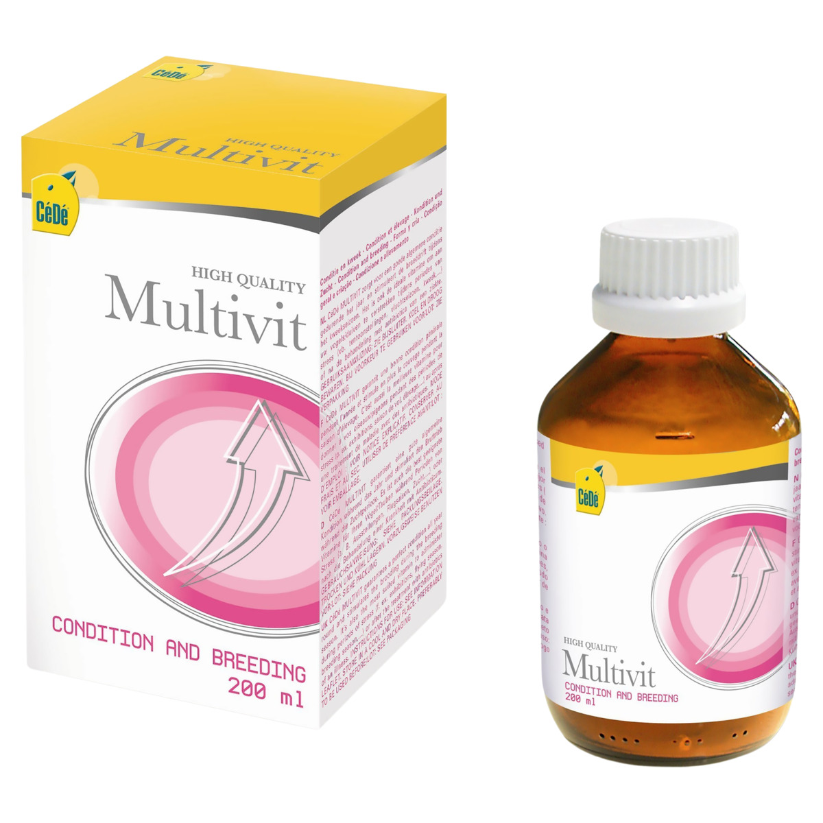 CéDé Multivit 200ml | Nahrungsergänzung für Vögel