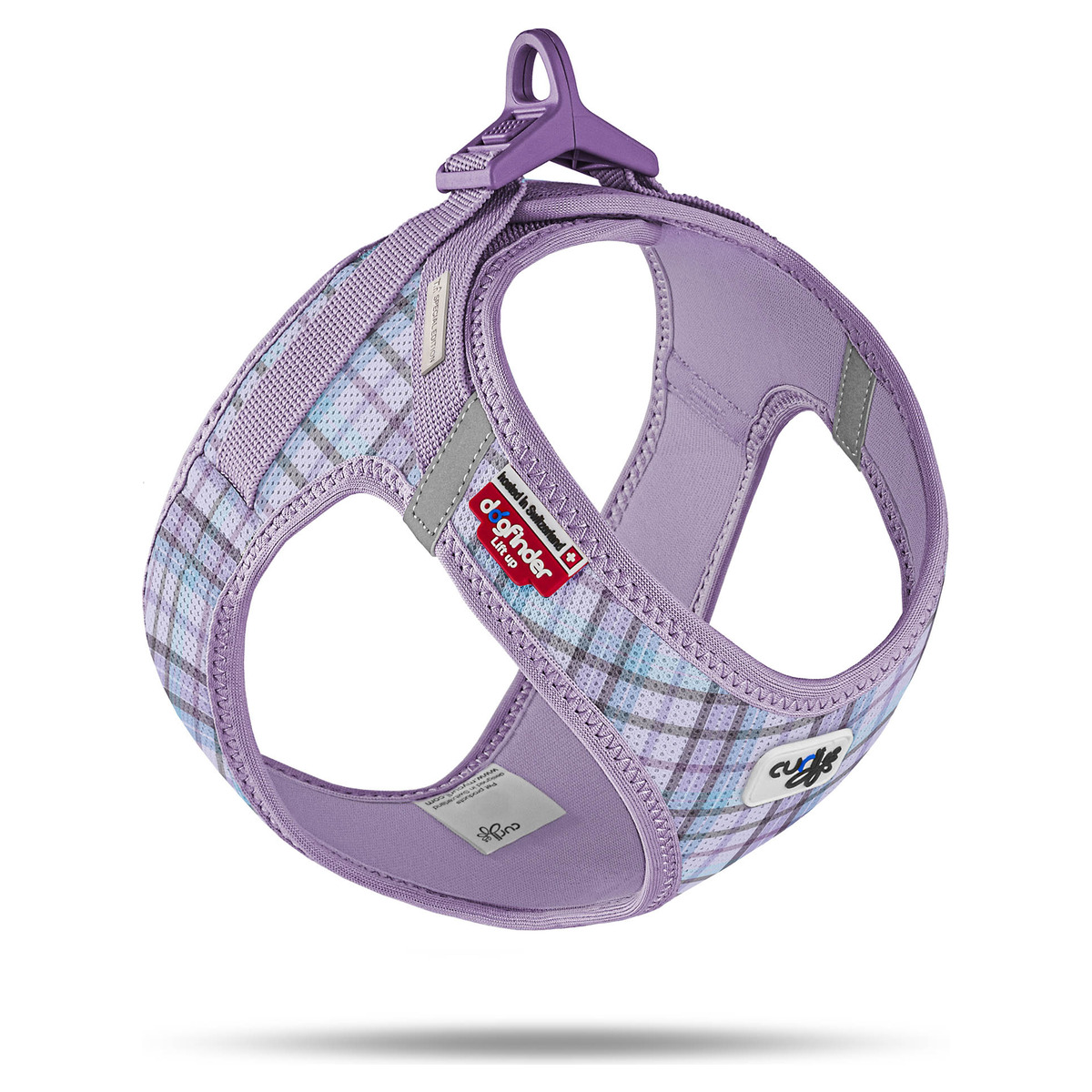 Curli Clasp Vest Geschirr Air-Mesh Special Edition Lavendel-Caro