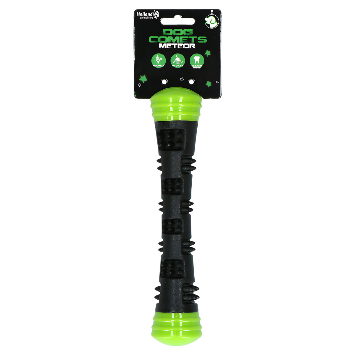 Dog Comets Meteor Wurfstock: Zahnreinigendes Hundespielzeug