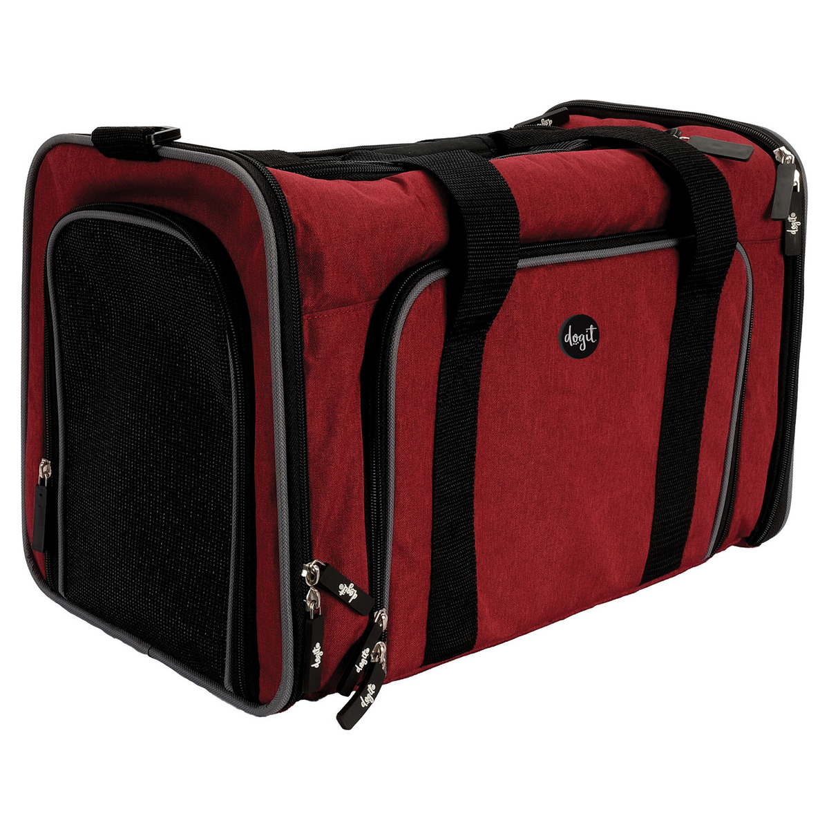 Dogit Explorer Tragetasche rot erweiterbar | Mein Tierdiscount