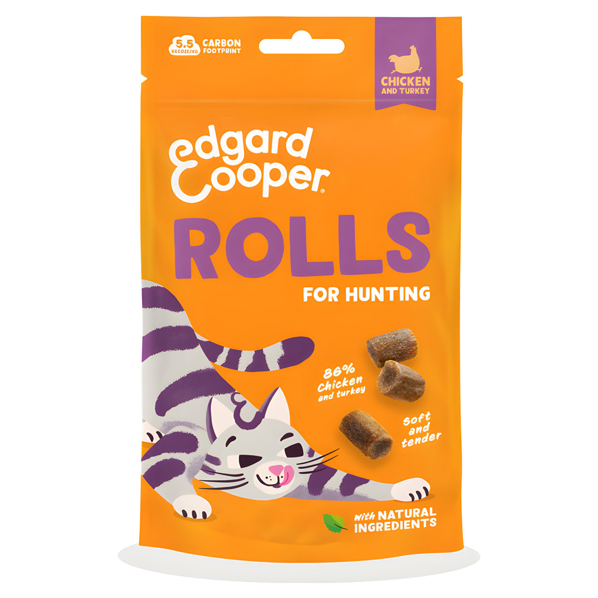 Edgard Cooper Rolls Huhn 45g – Getreidefrei | Mein Tierdiscount