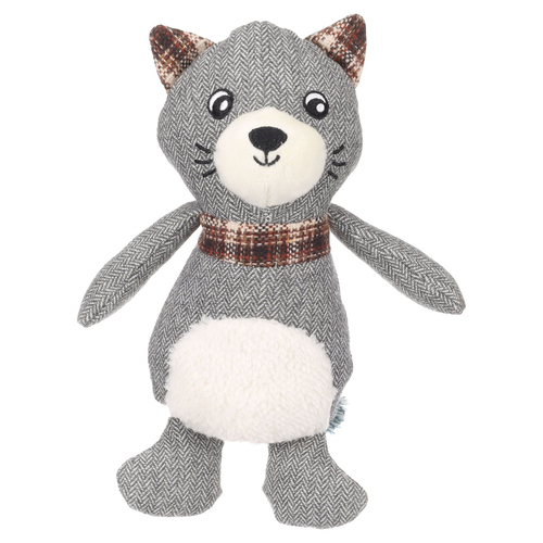 Flamingo Waschbär Hundespielzeug Grau | Mein Tierdiscount