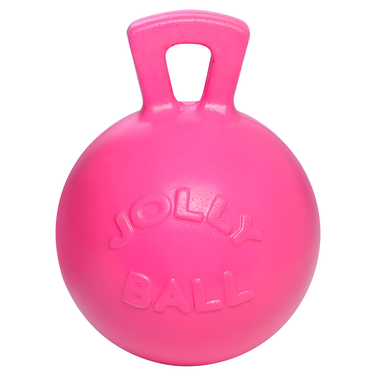 Jolly Ball Rosa: Bissfester Spielball für Pferde | 25cm