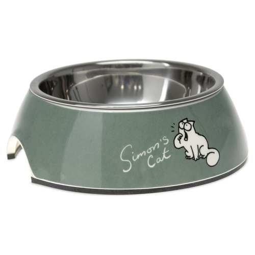 Karlie Simon's Cat Katzennapf grün: 160ml | Edelstahl