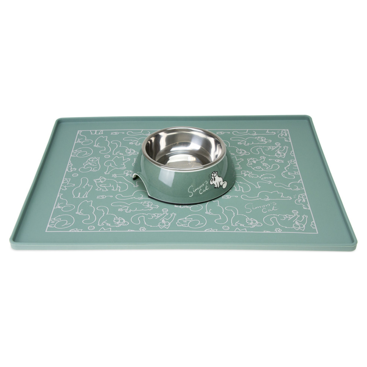 Karlie Simon's Cat Napfunterlage grün | 40x30cm