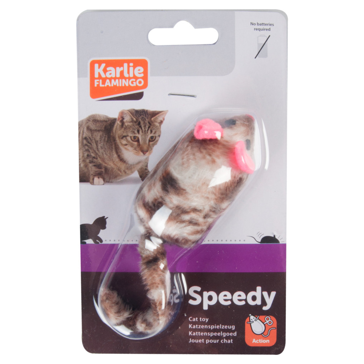 Karlie Speedy Maus: Katzenspielzeug Maus mit Funktion