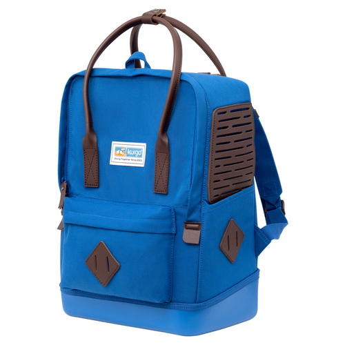 Kurgo Hunderucksack Nomad blau | Rucksack für kleine Hunde