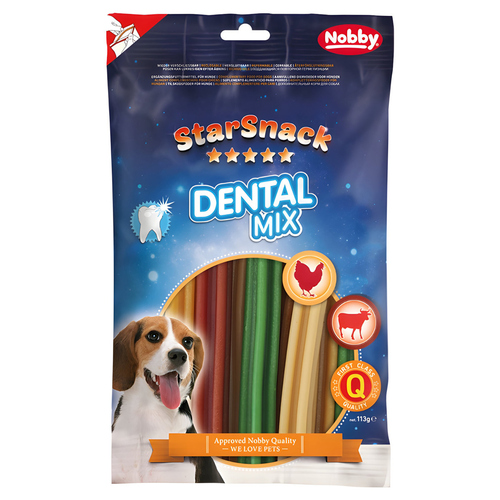 Nobby Starsnack Dental Mix: Zahnpflege-Snack für Hunde