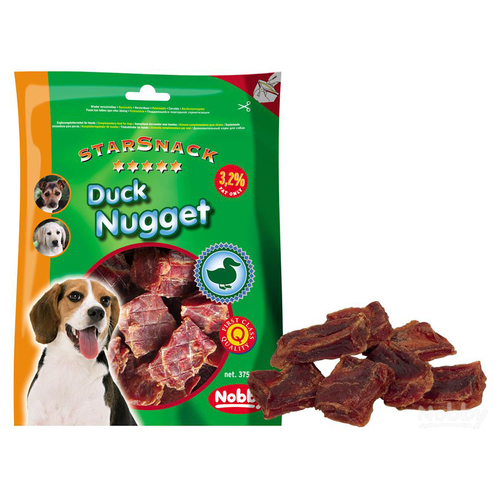 Nobby Starsnack Duck Nugget: 90,8% Ente, fettarm | 375g