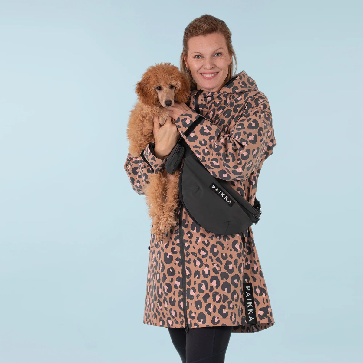 PAIKKA Damen Regenmantel reflektierend Leo | Mein Tierdiscount