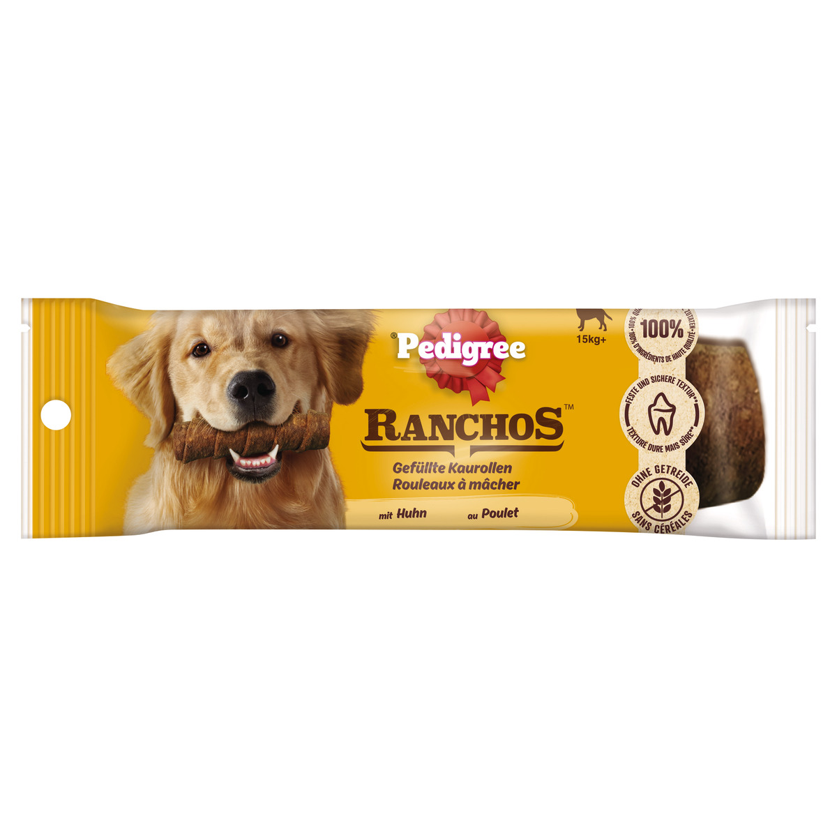 Pedigree Ranchos Kaurolle Huhn Maxi (15 Stk) | Hundesnack