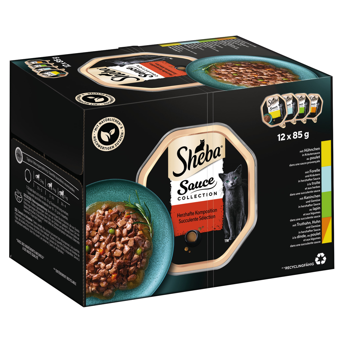 Sheba Sauce Selection Multipack – Nassfutter für Katzen | Mein Tierdiscount