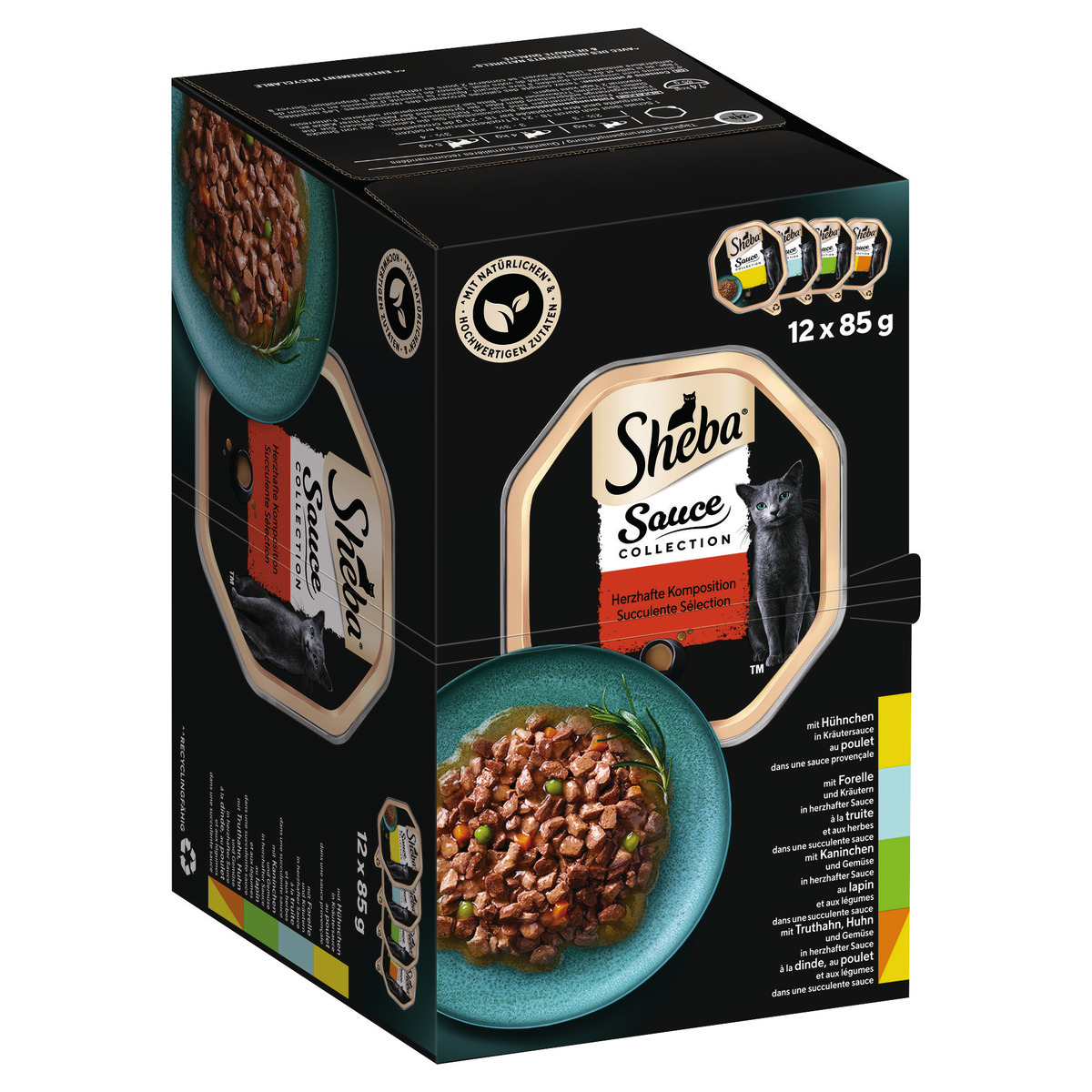 Sheba Sauce Selection Multipack – Nassfutter für Katzen | Mein Tierdiscount